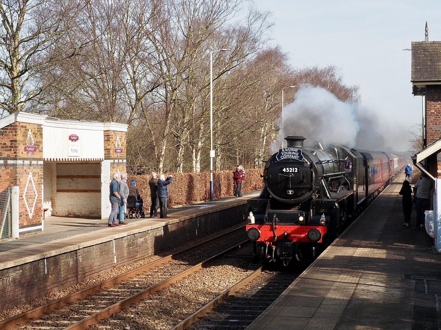 Steam Locomotive on the Mid Cheshire Line - Mid Cheshire Community Rail ...