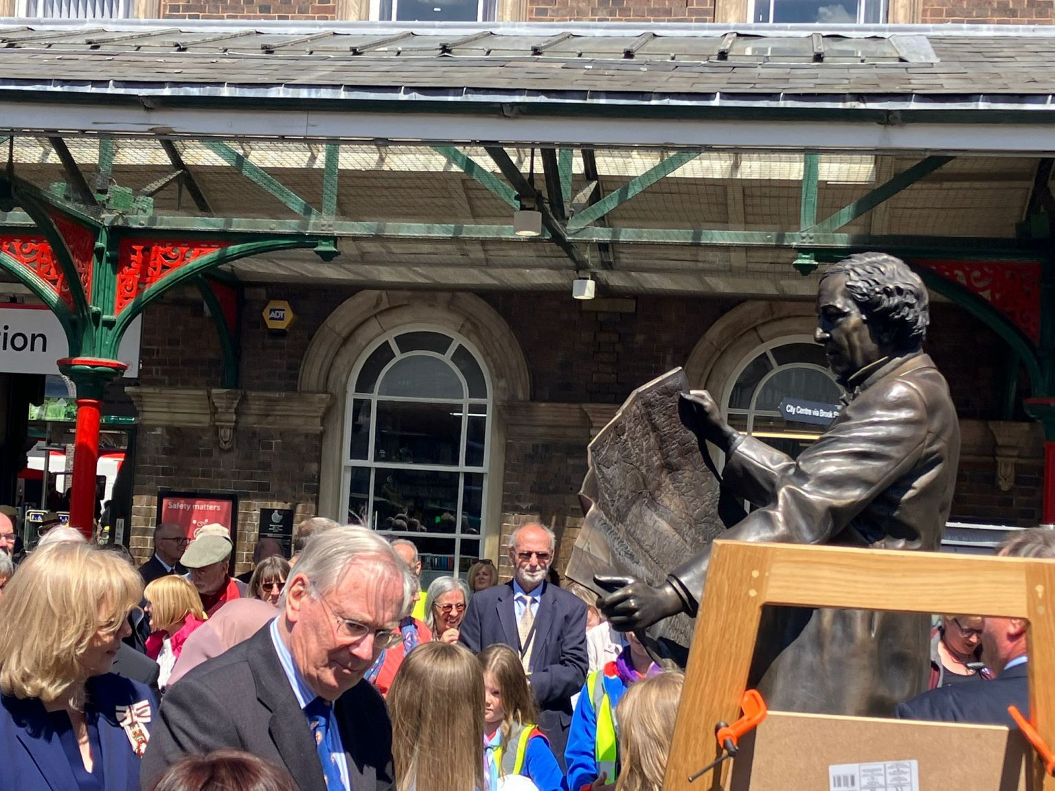 Thomas Brassey Statue Unveiled in Chester - Mid Cheshire Community Rail ...